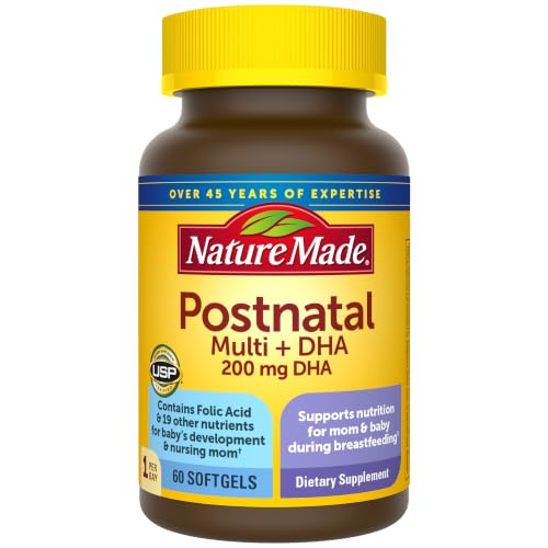 Nature Made postnatal multivitamins for new moms
