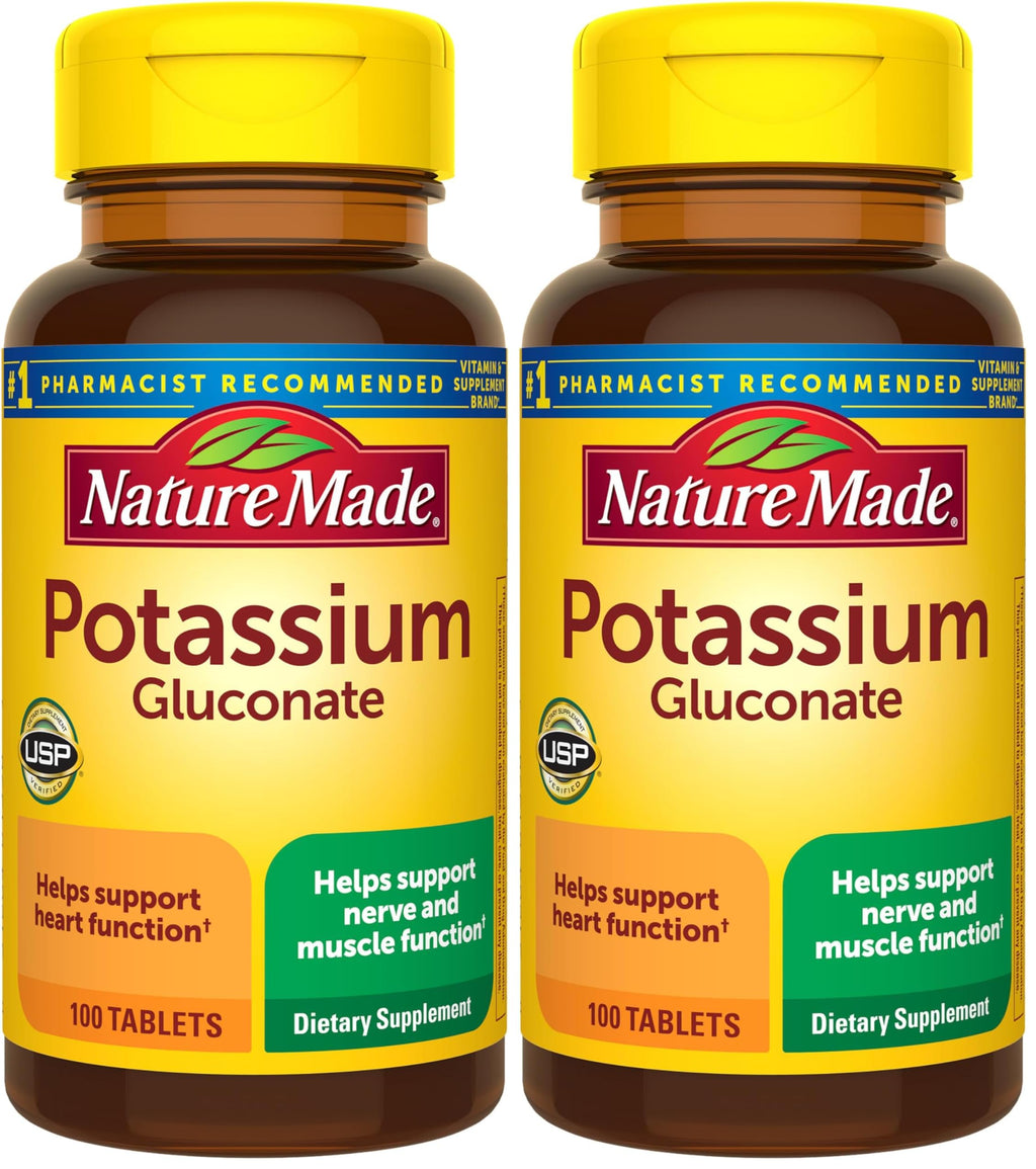 Nature Made potassium supplement for heart health
