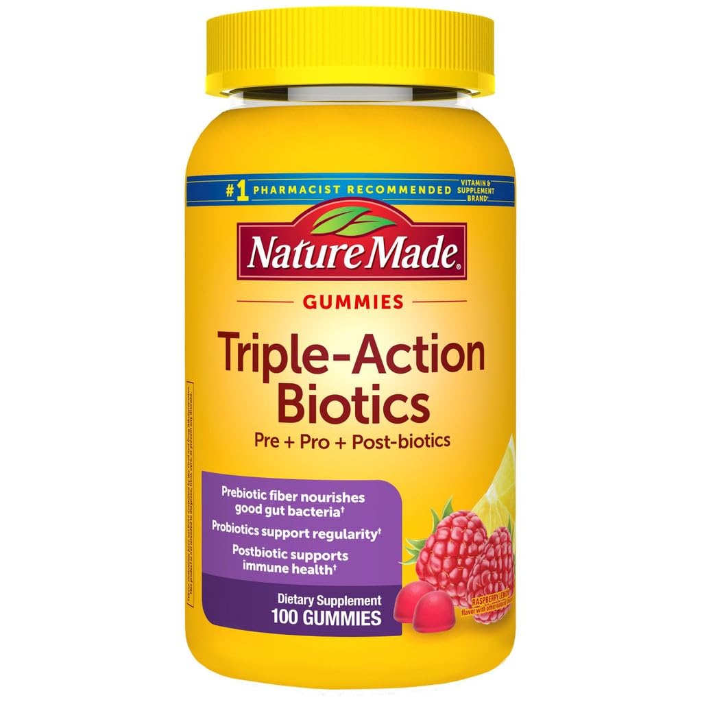 Nature Made prebiotic fiber gummies for digestion