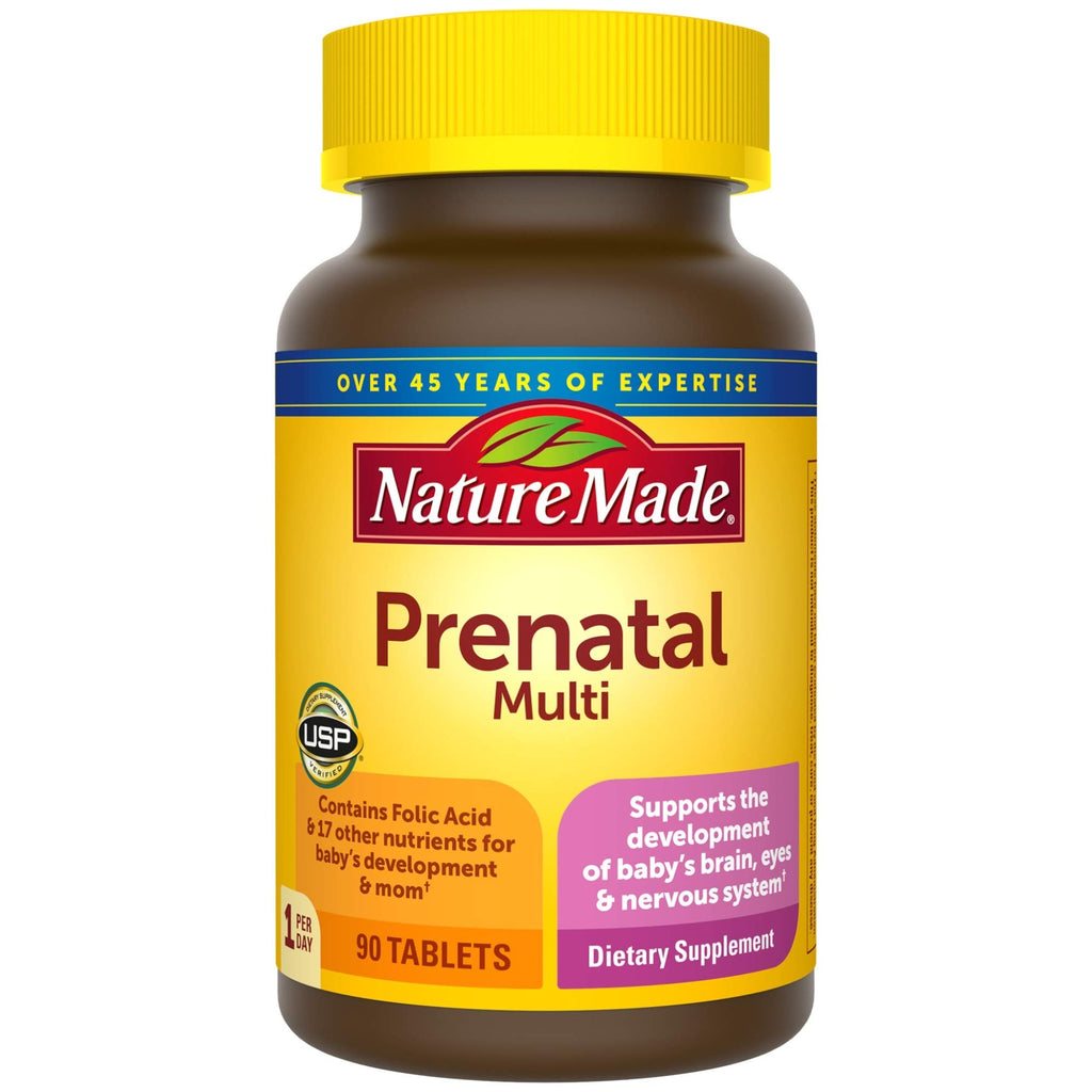 Nature Made prenatal vitamins for moms