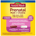 Nature Made prenatal vitamins for mothers