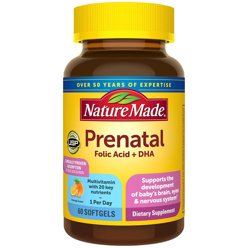 Nature Made prenatal vitamins for pregnancy