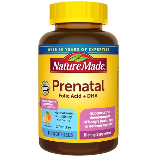 Nature Made prenatal vitamins for pregnancy