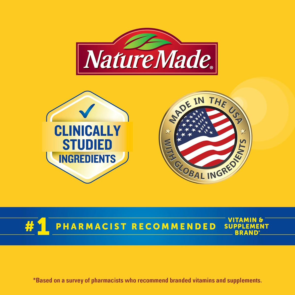 Nature Made probiotics for overall wellness