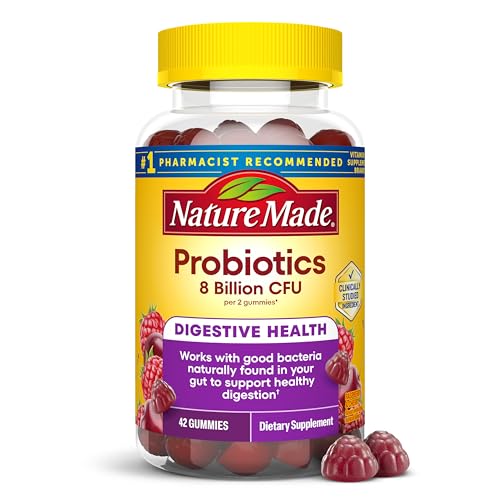 Nature Made probiotics gummy supplements