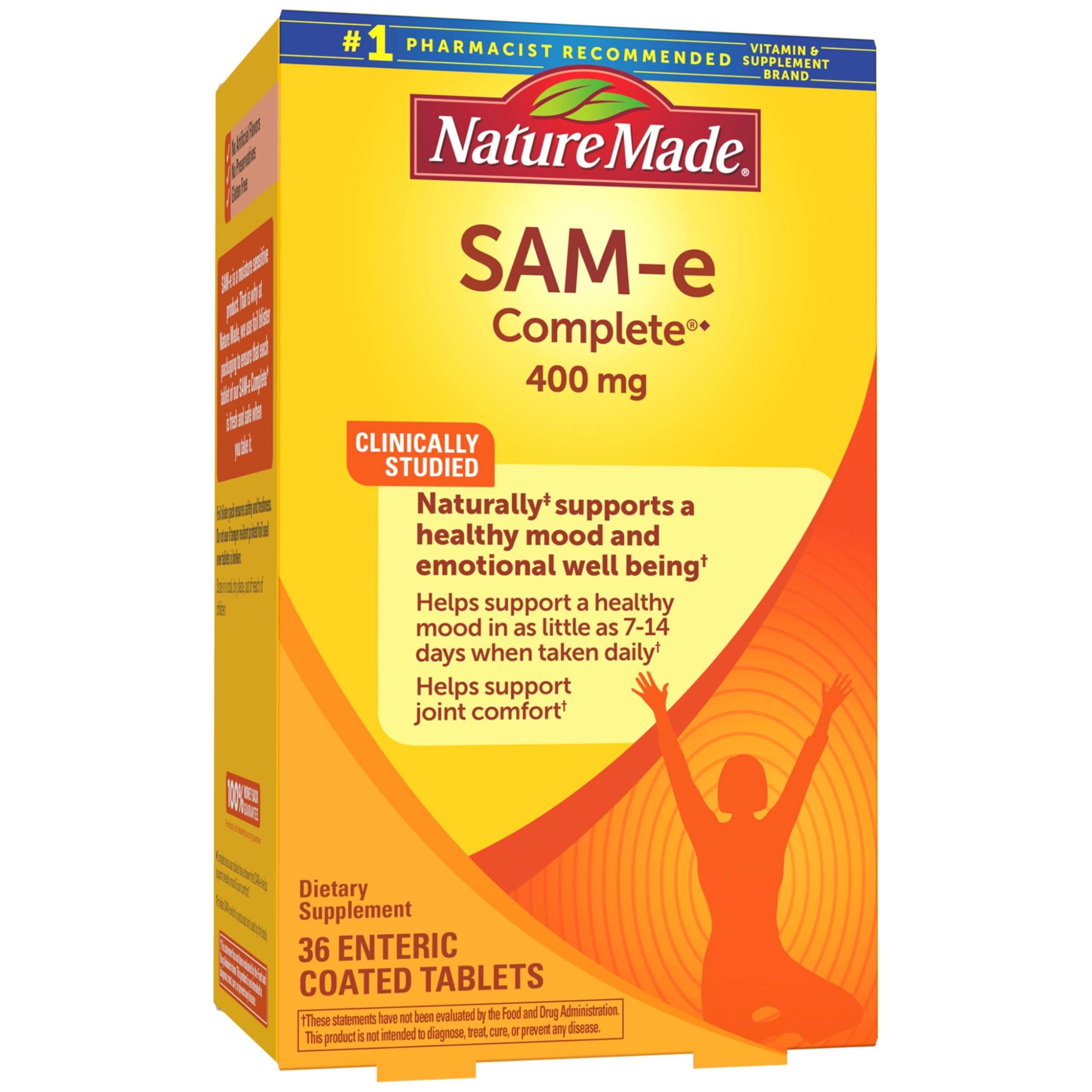 Nature Made SAM-e mood support supplement