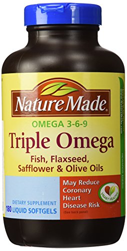 Nature Made Triple Omega softgels