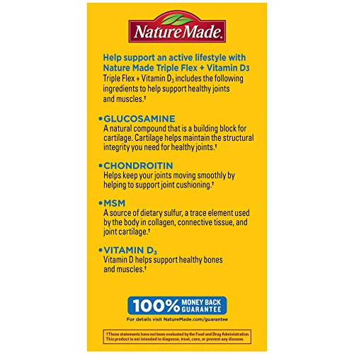 Nature Made TripleFlex for active lifestyle
