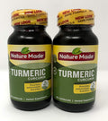 Nature Made turmeric curcumin capsules for wellness