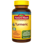 Nature Made turmeric curcumin capsules