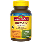 Nature Made turmeric curcumin capsules