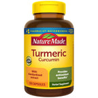 Nature Made turmeric curcumin capsules