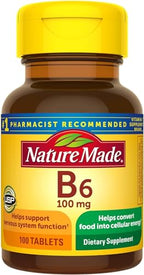 Nature Made Vitamin B-6 supplement