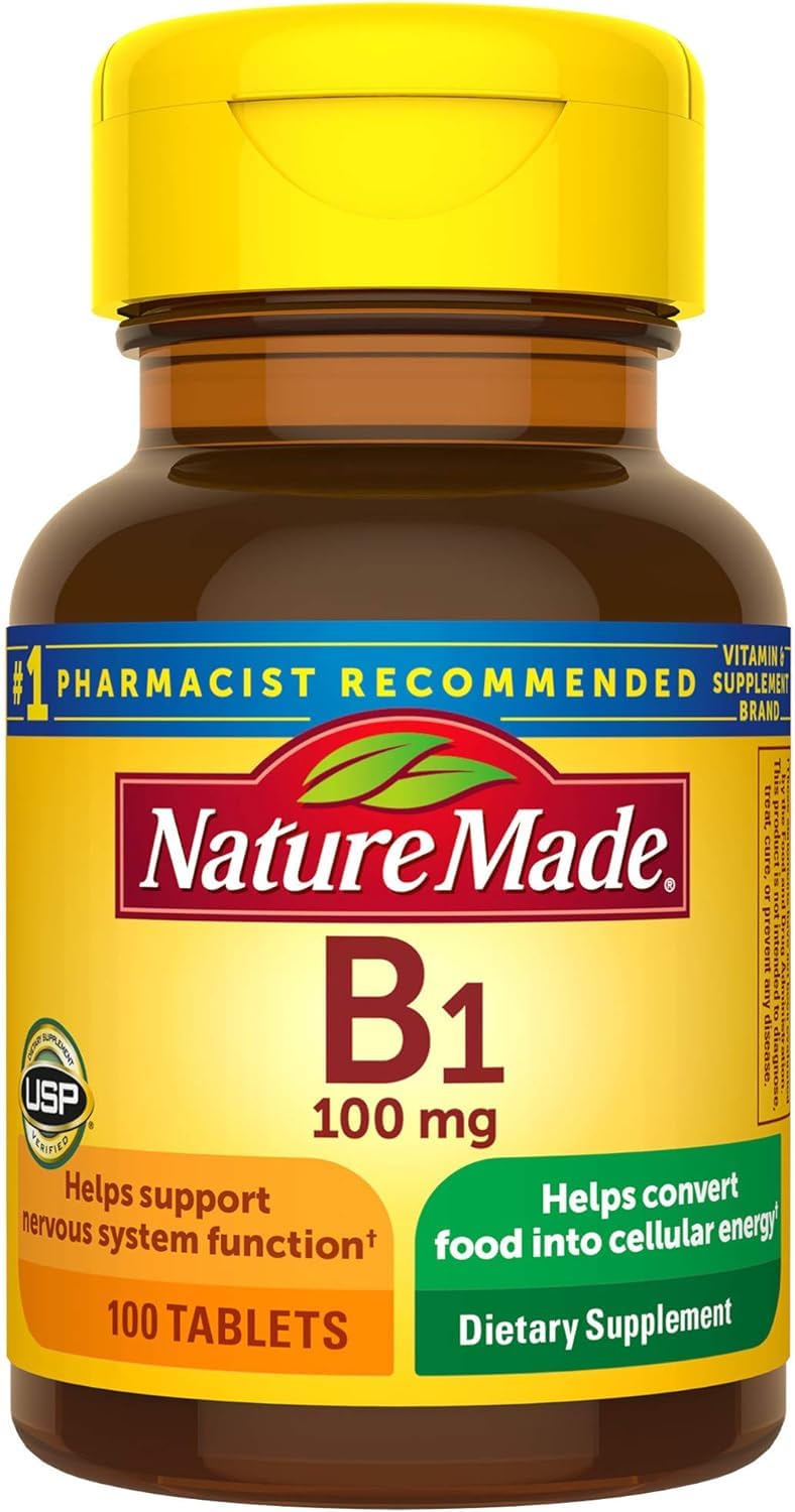 Nature Made Vitamin B1 for energy support