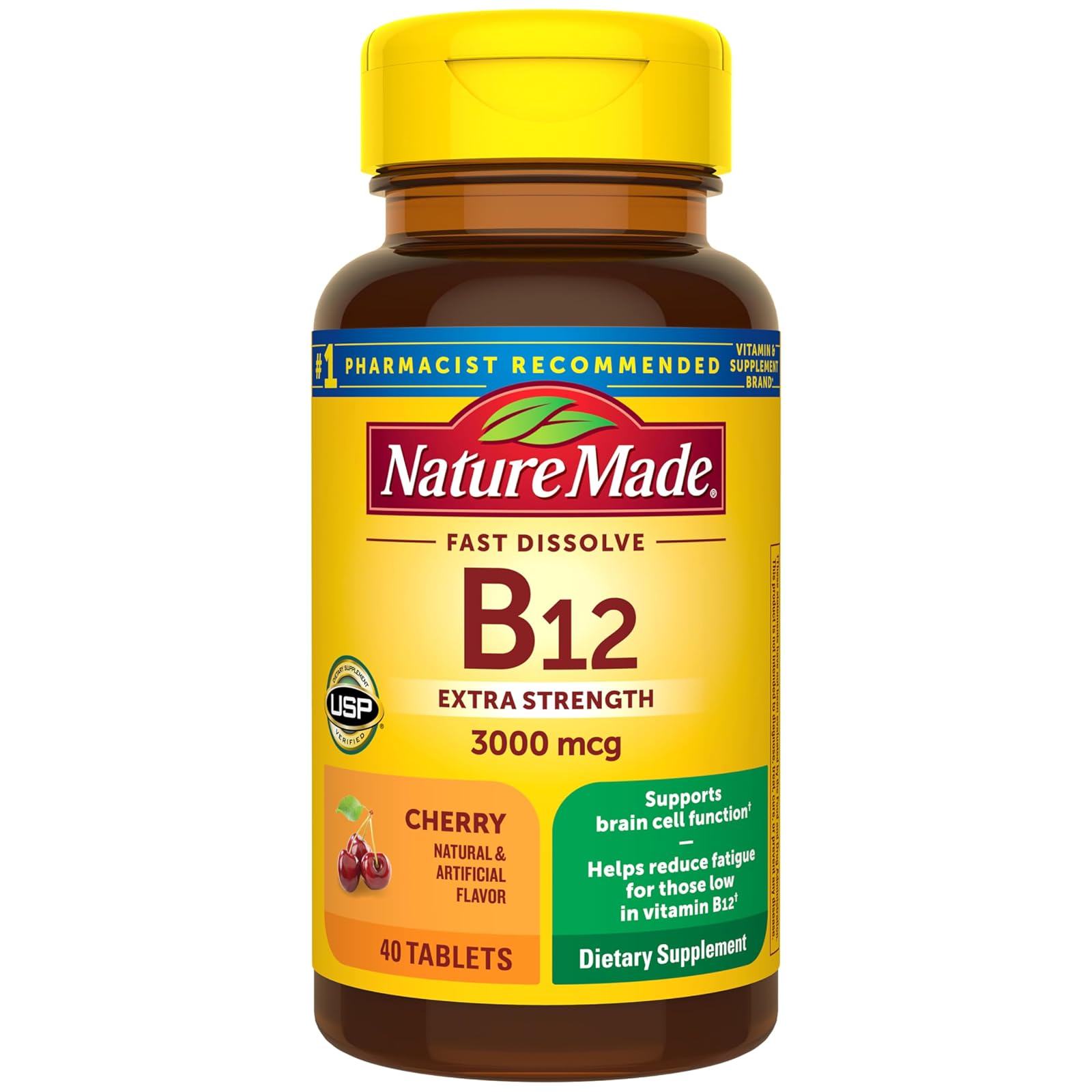 Nature Made Vitamin B12 fast dissolve
