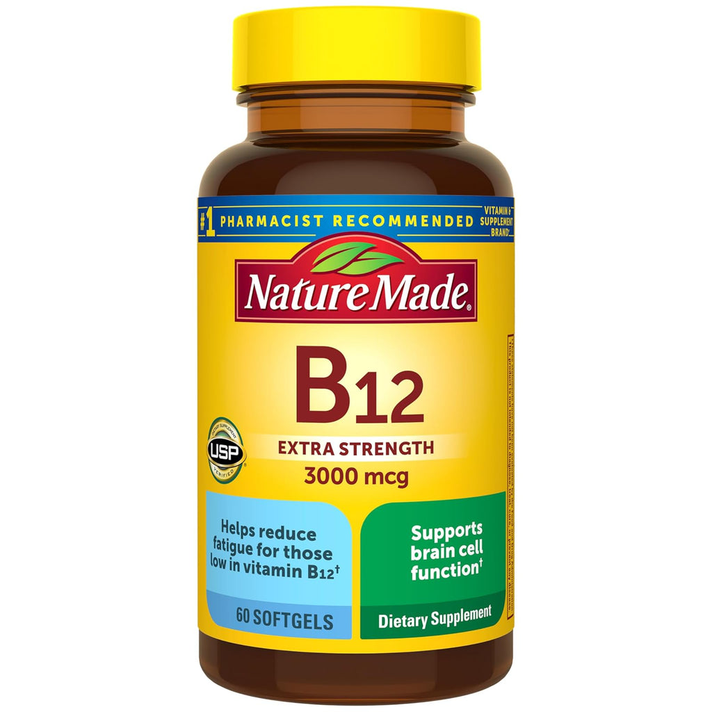 Nature Made vitamin B12 softgels