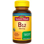 Nature Made vitamin B12 supplement tablets