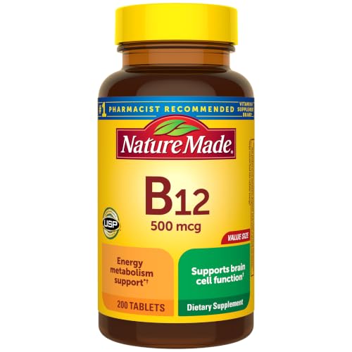 Nature Made vitamin B12 supplement