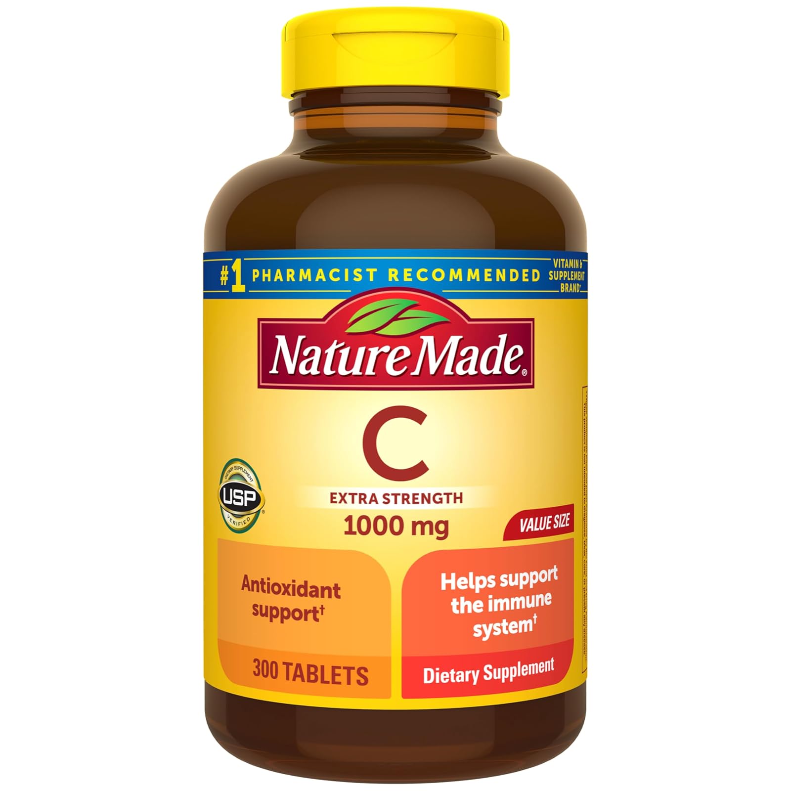 Nature Made Vitamin C 1000 mg tablets