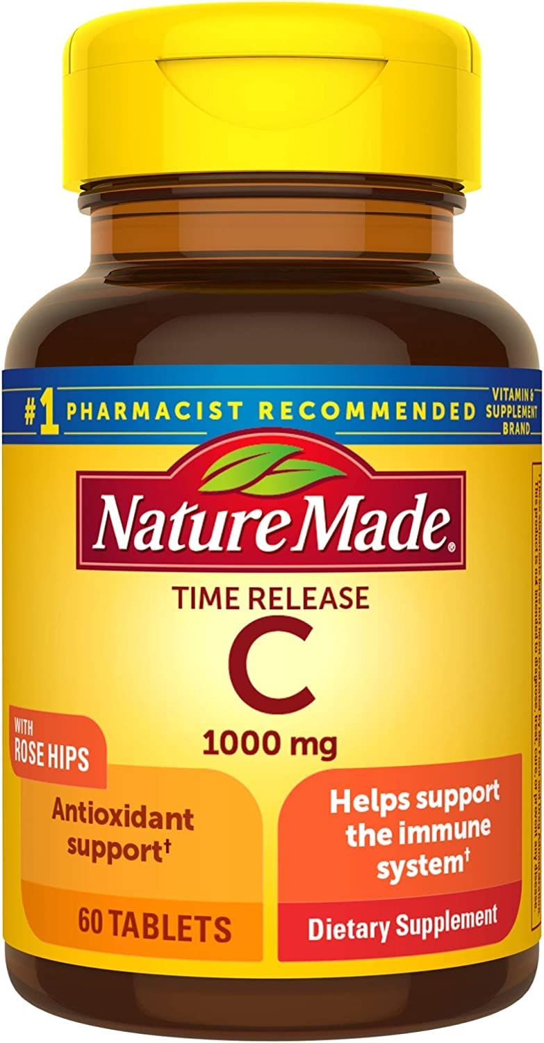 Nature Made Vitamin C 1000 mg tablets