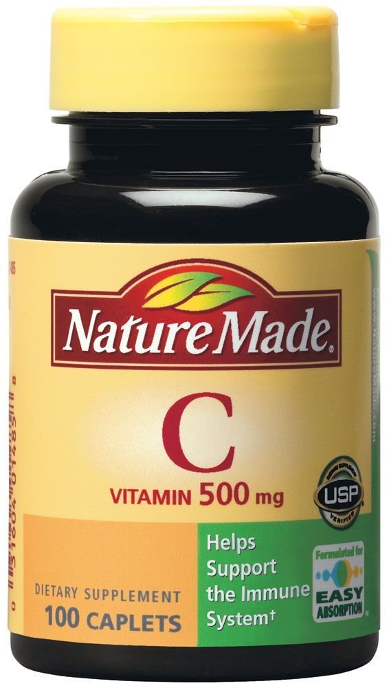 Nature Made Vitamin C 500 mg caplets