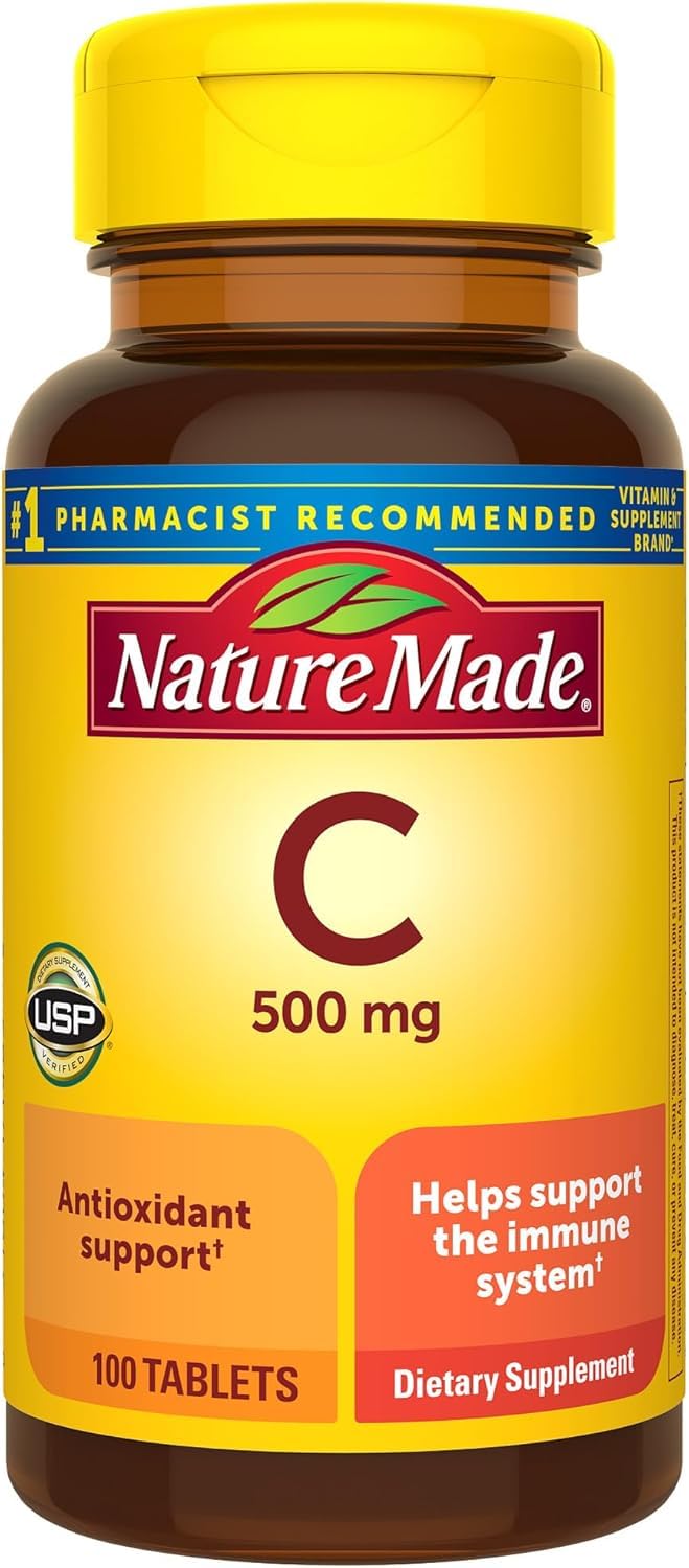 Nature Made Vitamin C 500 mg caplets