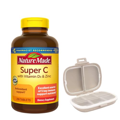 Nature Made vitamin C 500 mg tablets