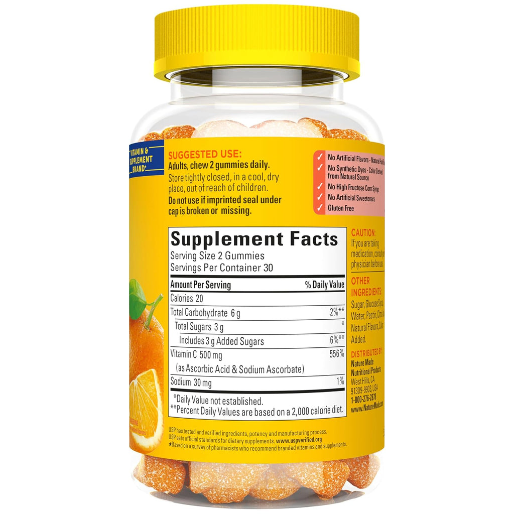 Nature Made Vitamin C antioxidant support
