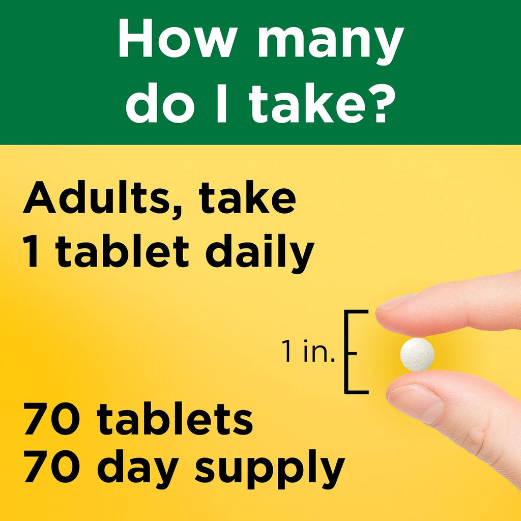 Nature Made vitamin D for energy