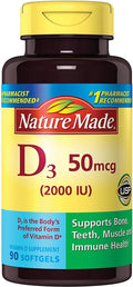 Nature Made Vitamin D3 benefits