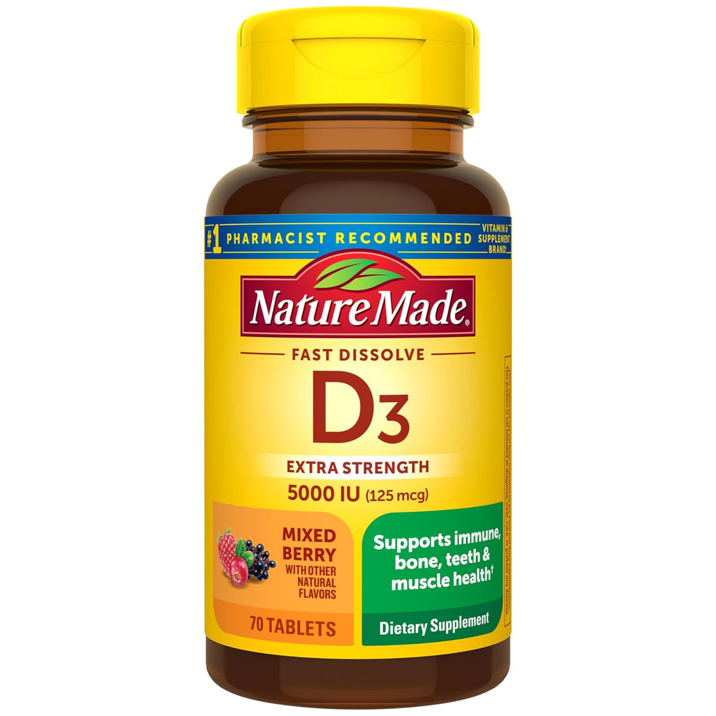 Nature Made vitamin D3 fast dissolve