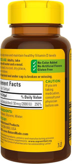 Nature Made Vitamin D3 for energy