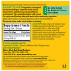Nature Made Vitamin D3 for overall wellness