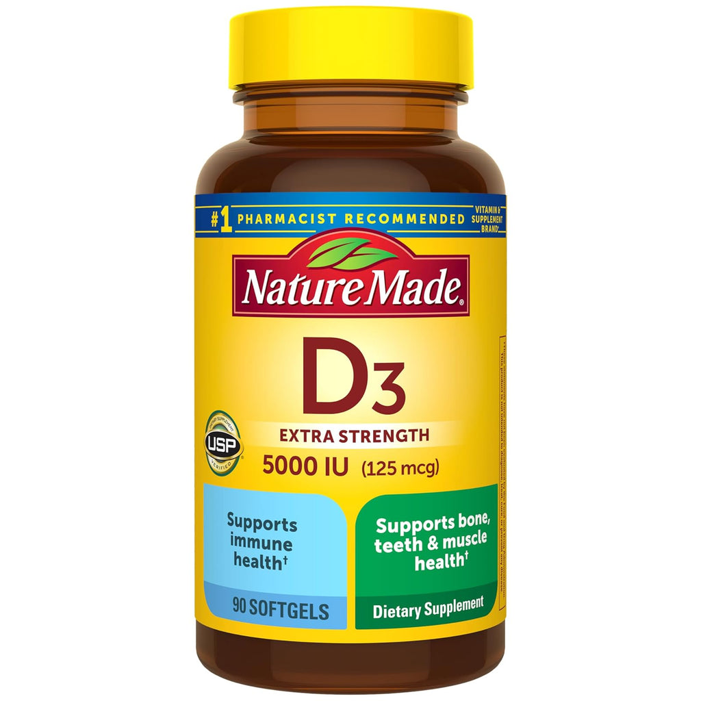 Nature Made Vitamin D3 softgels