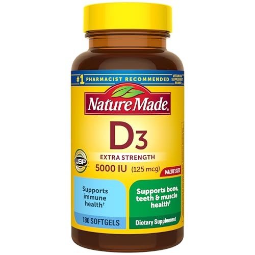Nature Made Vitamin D3 softgels
