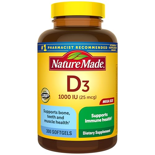 Nature Made Vitamin D3 softgels