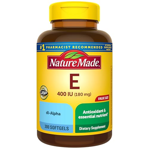 Nature Made vitamin E softgels