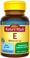 Nature Made vitamin e softgels