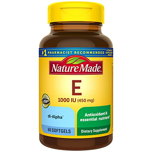 Nature Made vitamin E softgels