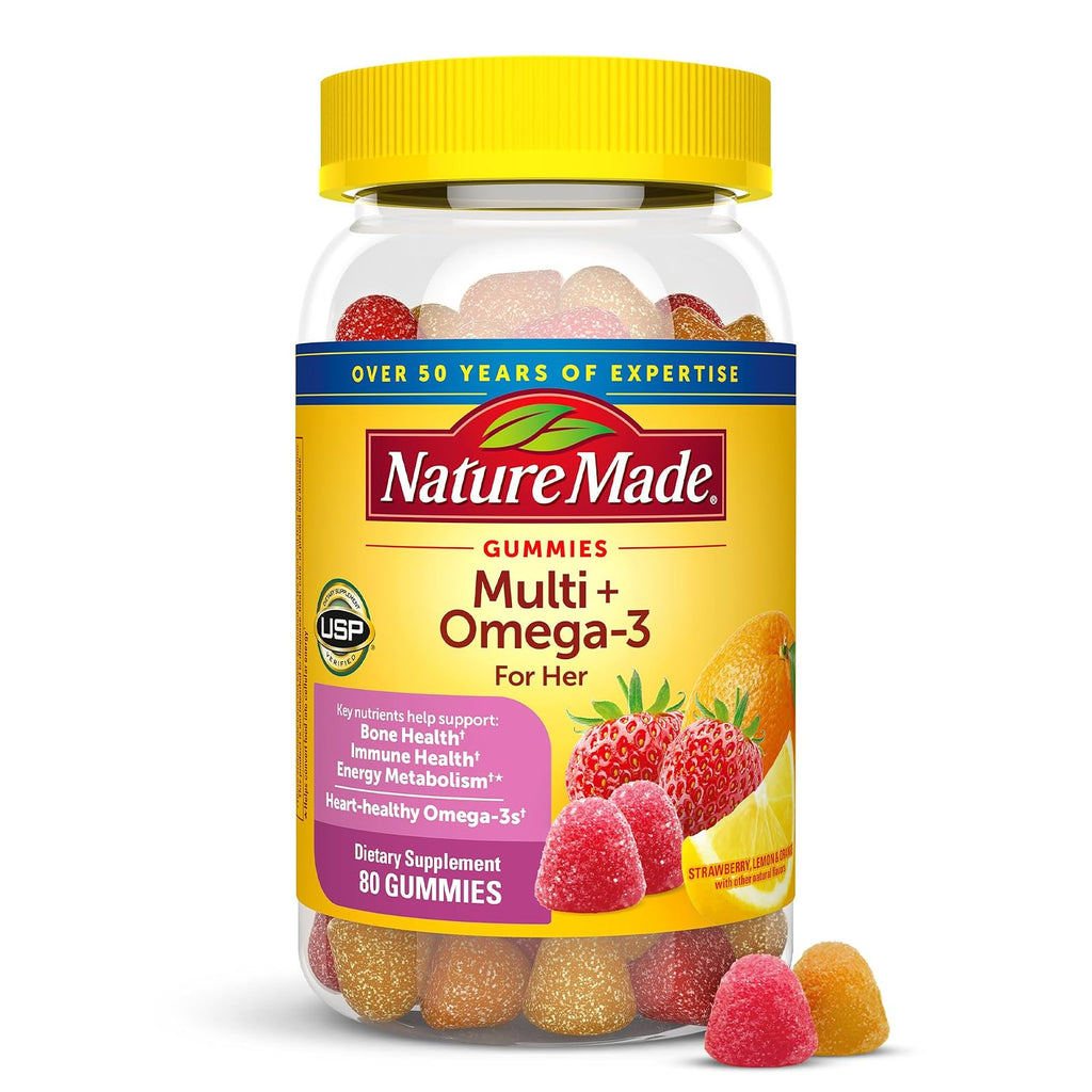Nature Made women's gummy multivitamins