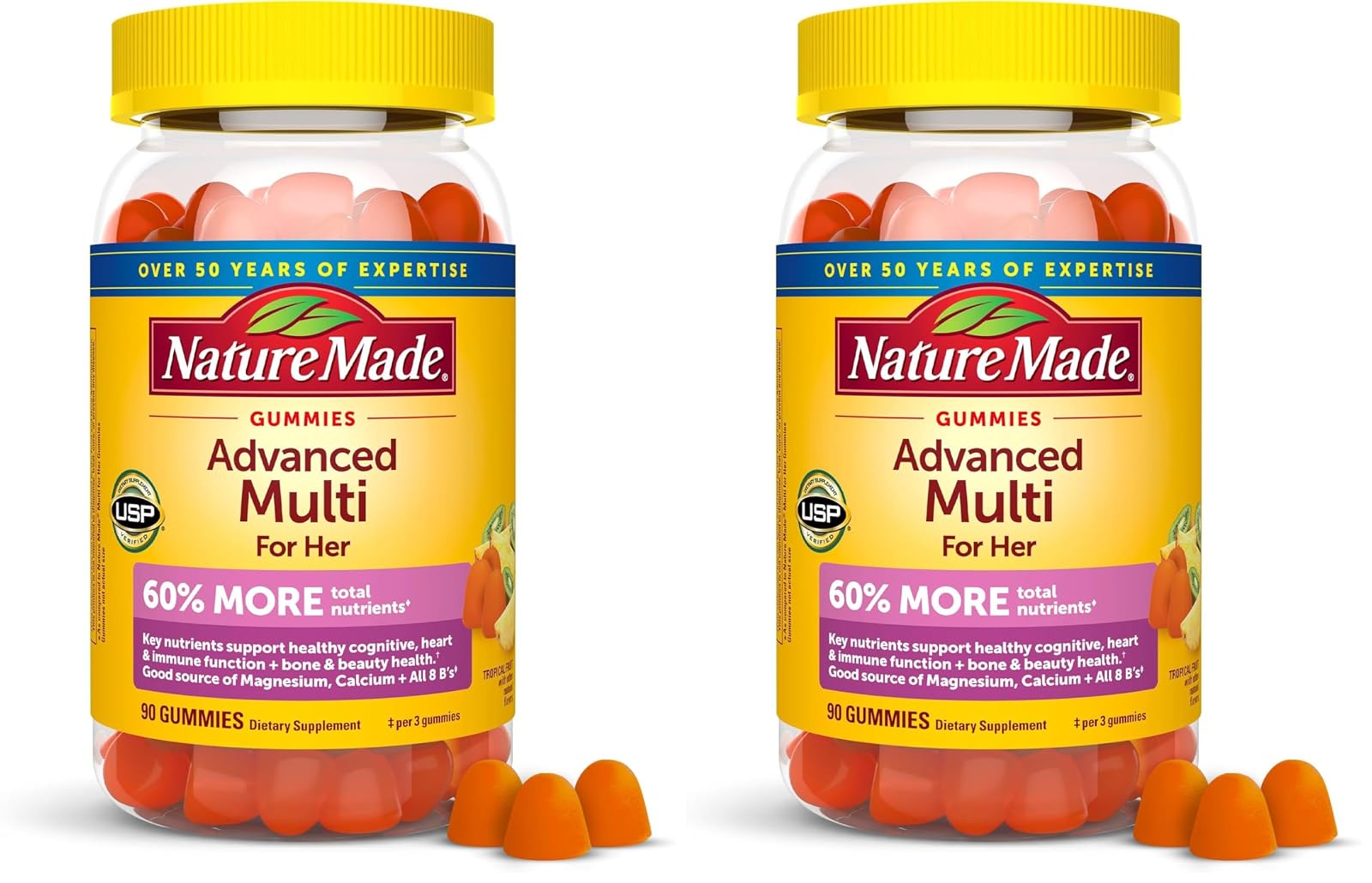 Nature Made women's gummy multivitamins