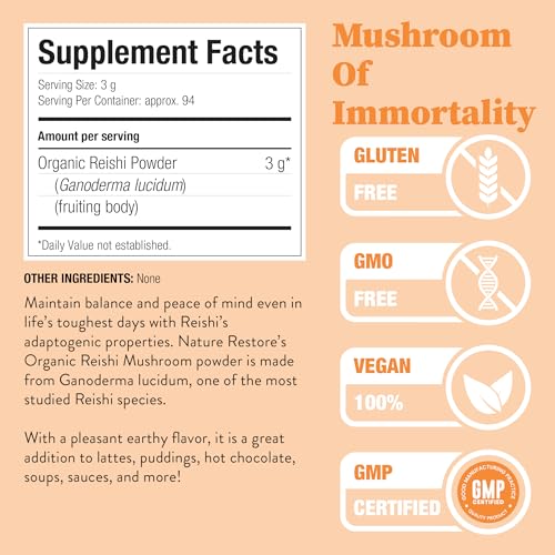 nature restore mushroom powder benefits