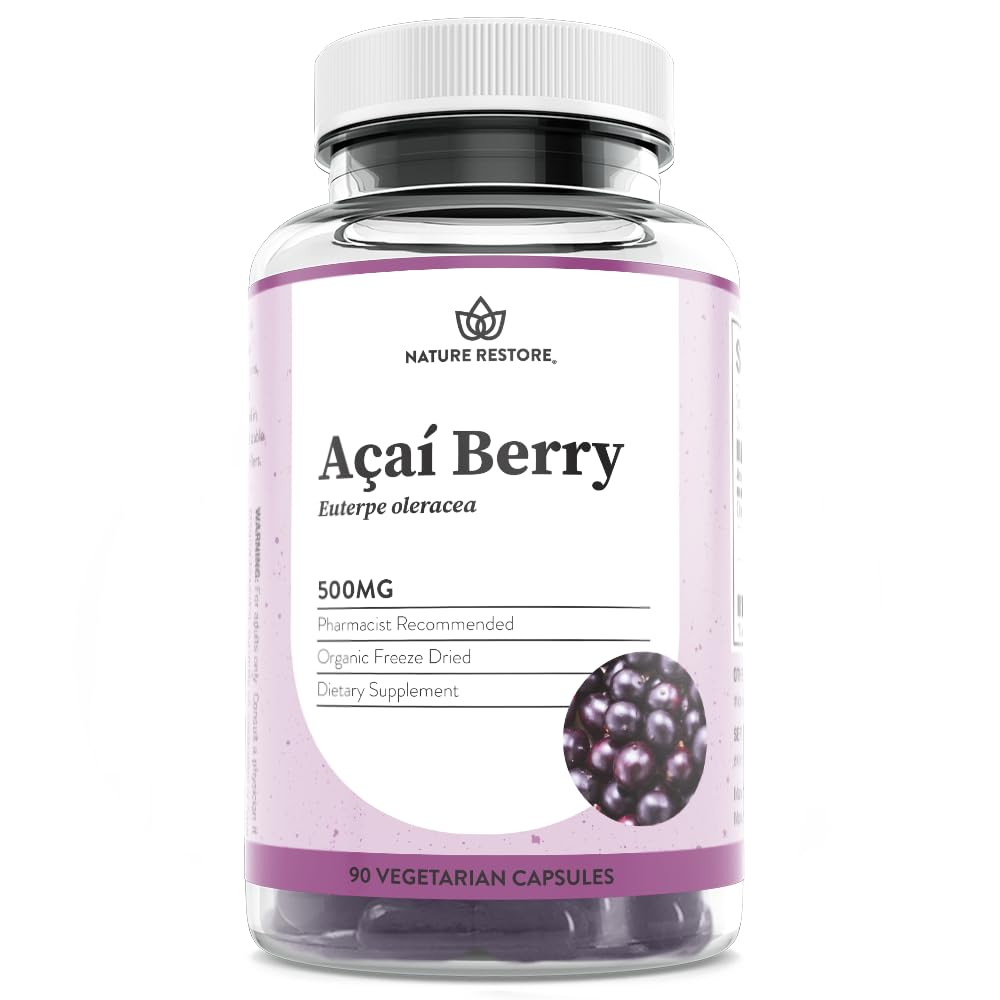 Nature Restore organic acai berry capsules