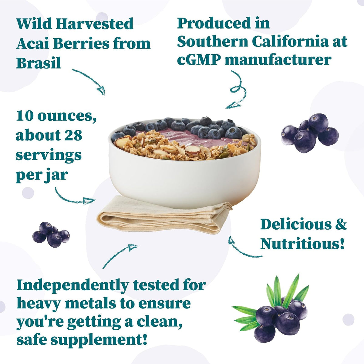 Nature Restore superfood acai berry uses