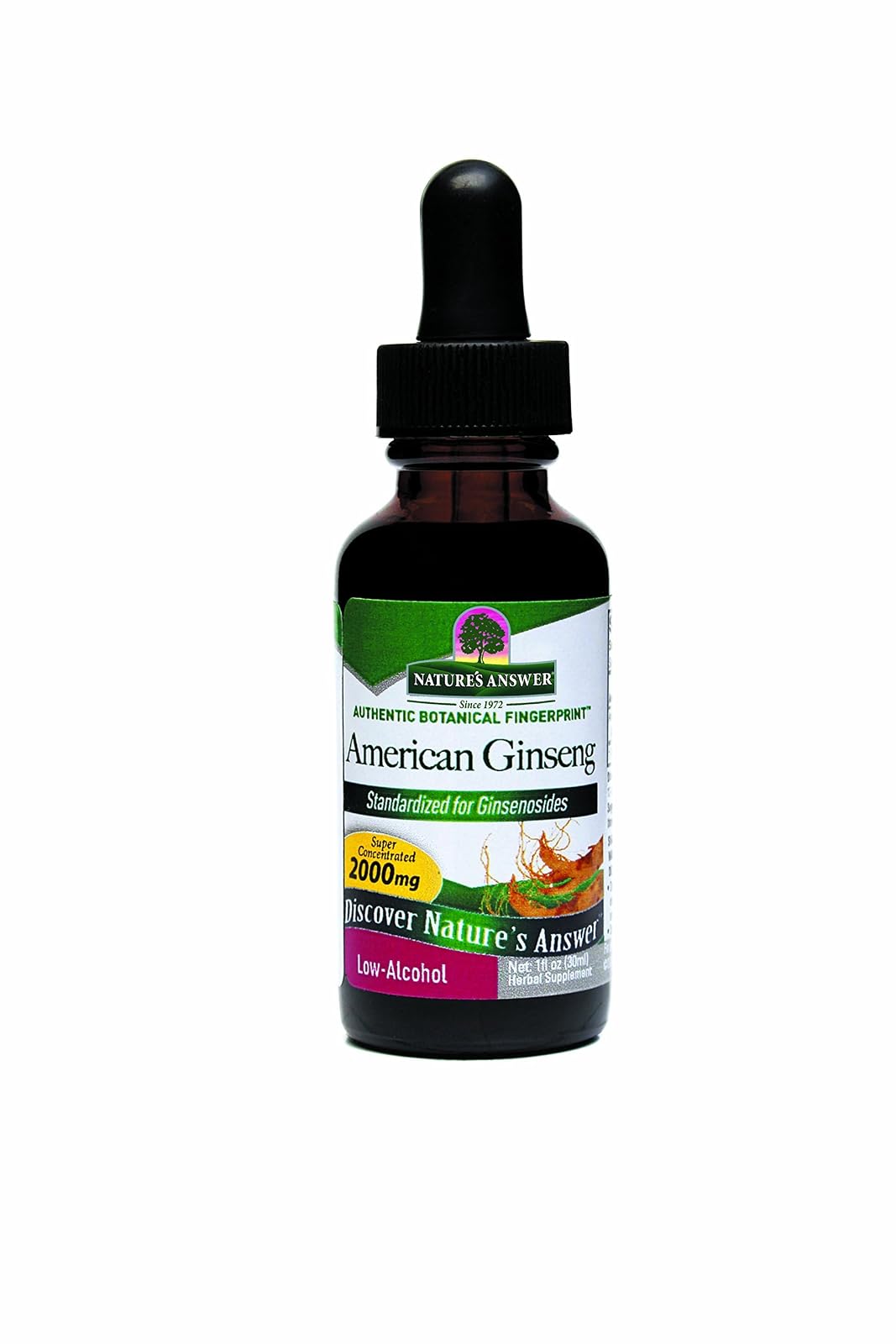 Nature's Answer American Ginseng extract benefits