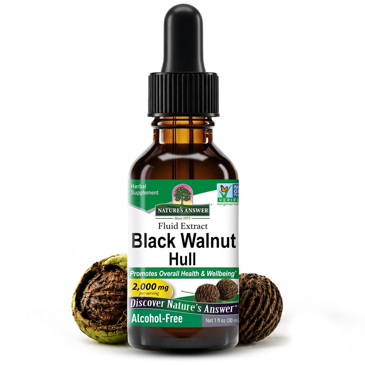 Nature's Answer Black Walnut Hull benefits