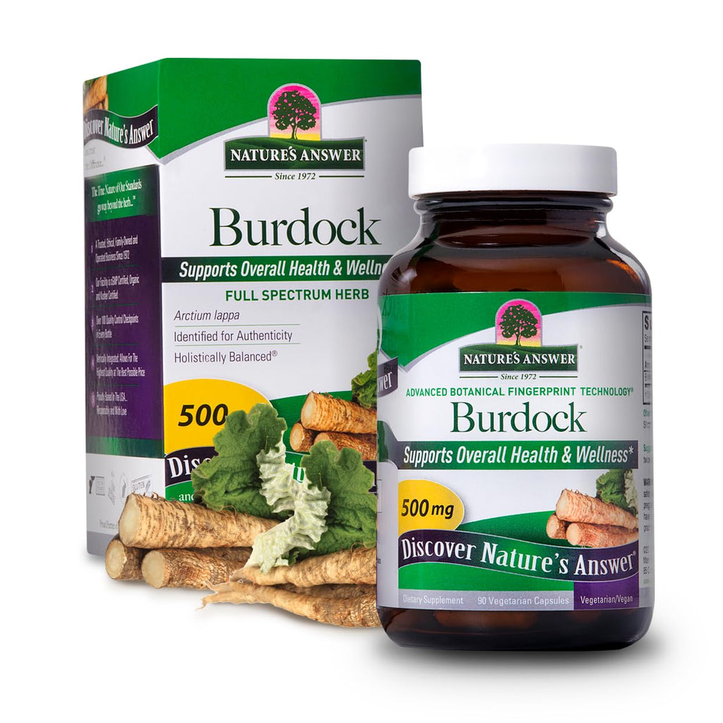 Nature's Answer Burdock Root capsules