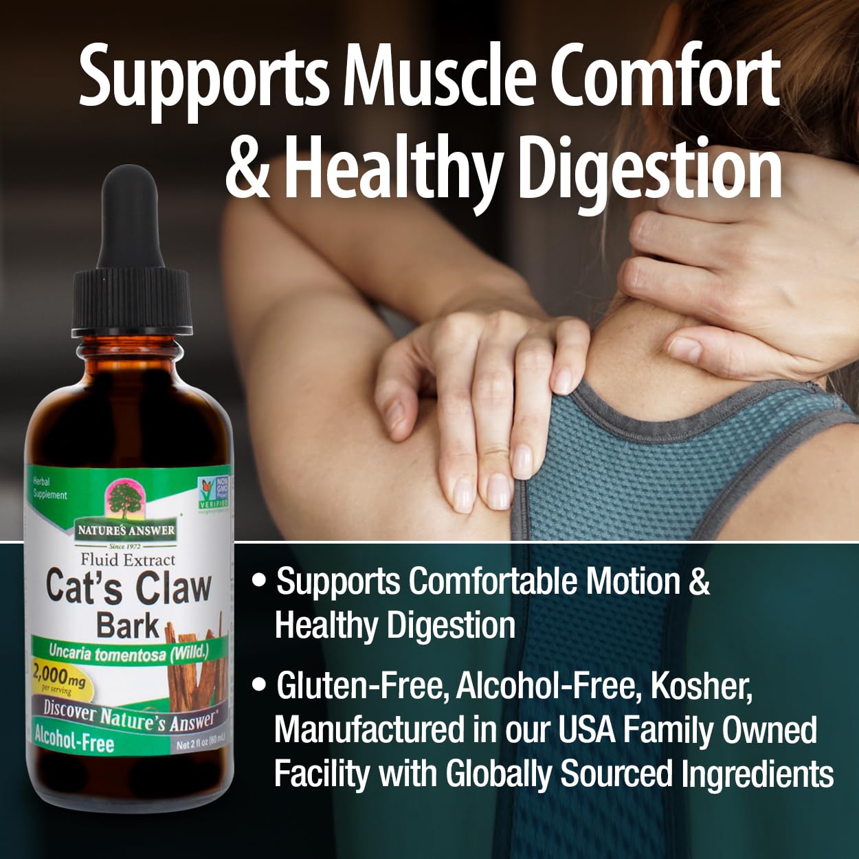 Nature's Answer Cat's Claw for wellness