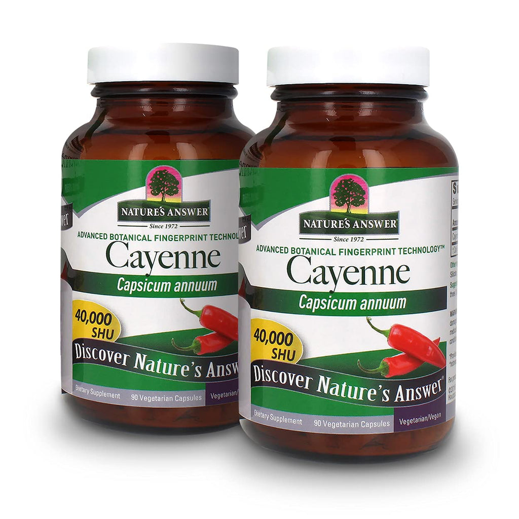 Nature's Answer cayenne pepper capsules