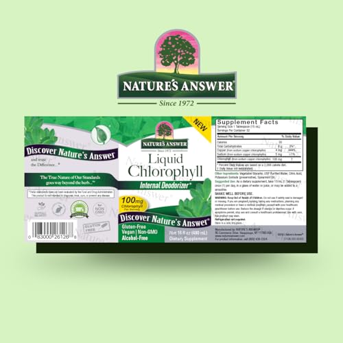 nature's answer chlorophyll for detox